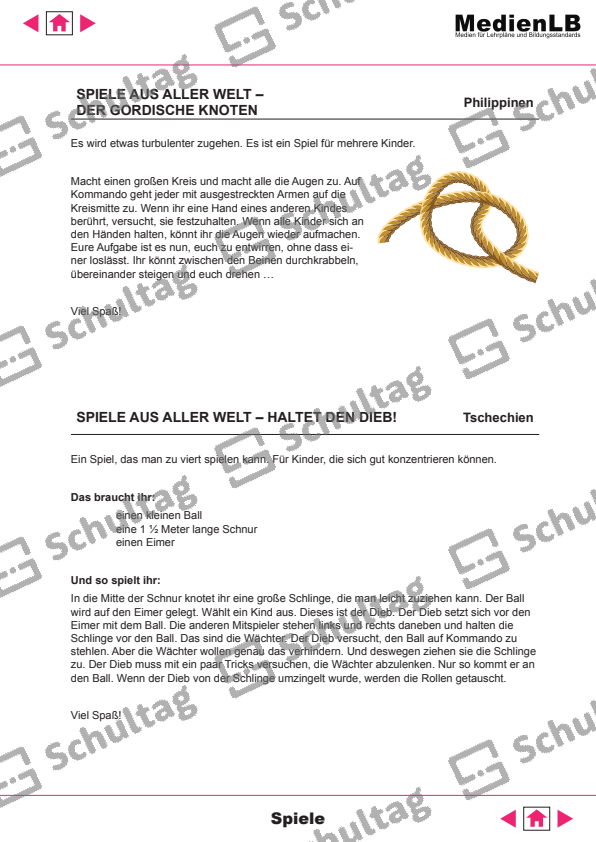 Computerspiele Lückentext – Schultag