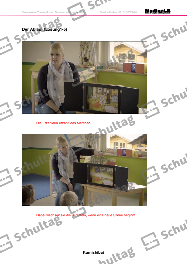 Der Ablauf – Schultag