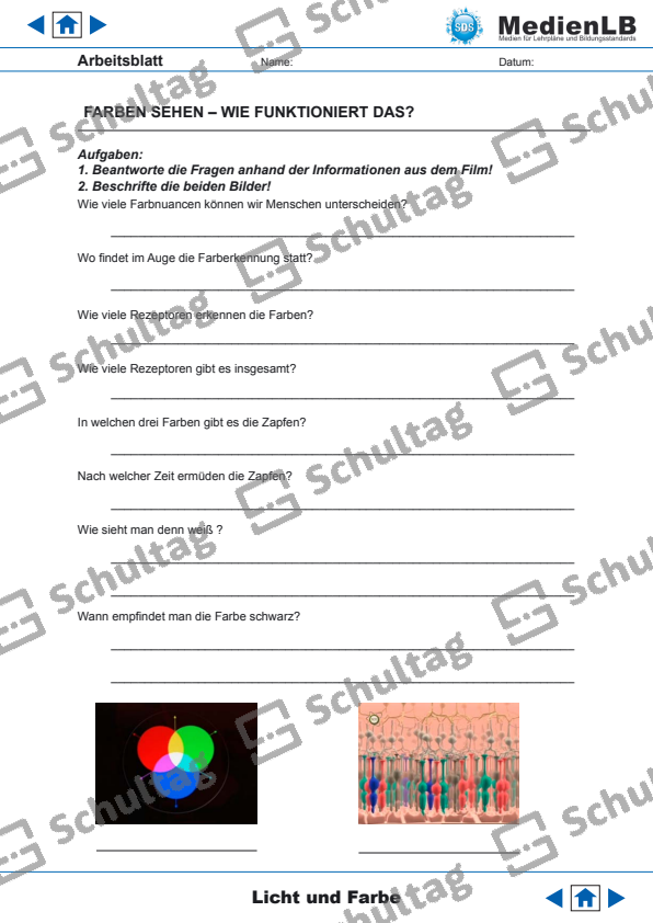 Sprichwörter und SymboLik der Farben – Schultag