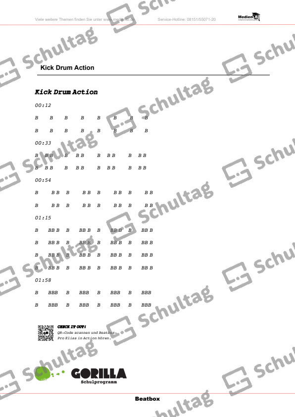 Clap Action – Schultag