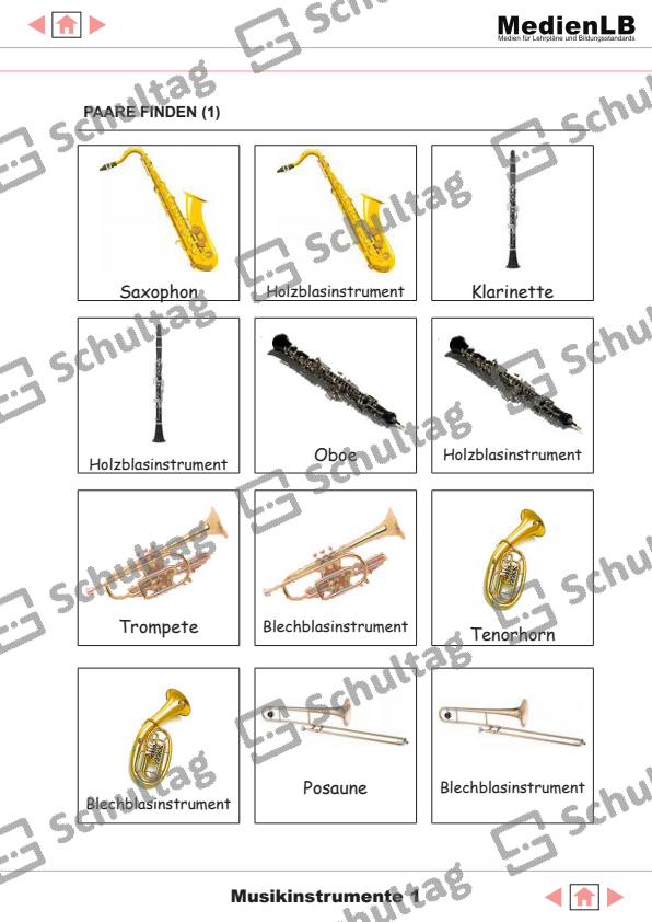 FAMILIE DER BLECHBLASINSTRUMENTE – Schultag