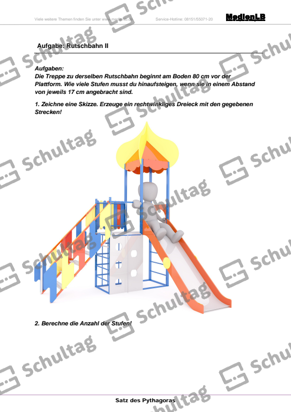 Rutschbahn II – Schultag
