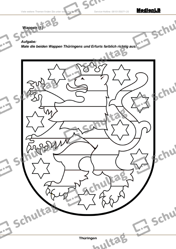 Wappen – Schultag