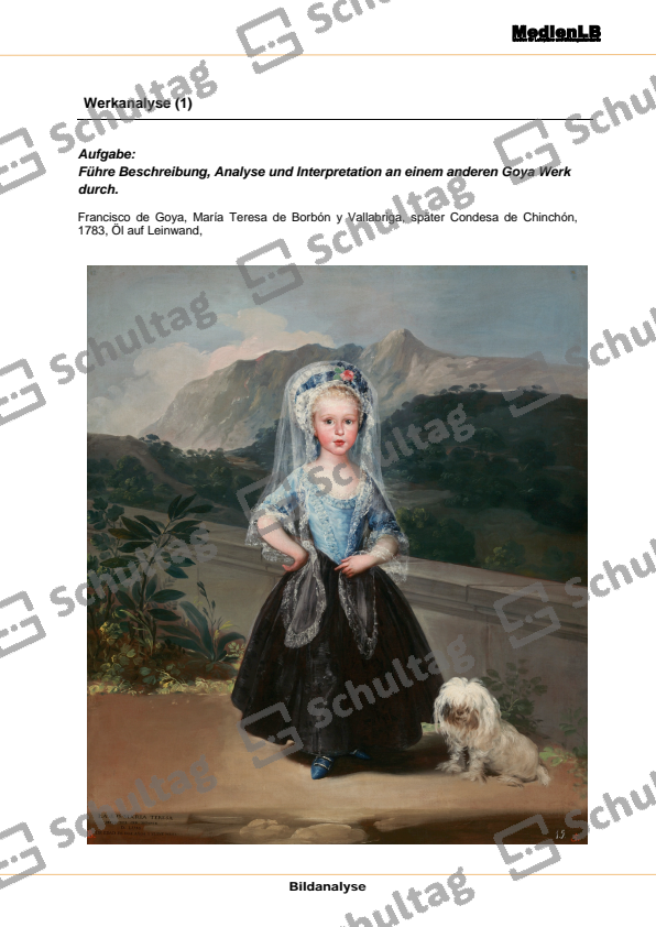 Grundlagen der Werkanalyse für Bilder – Schultag